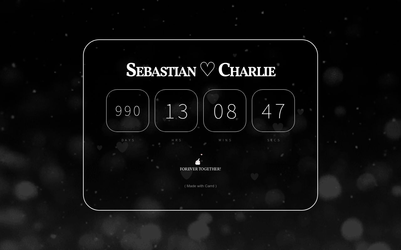 Sebastian ♡ Charlie